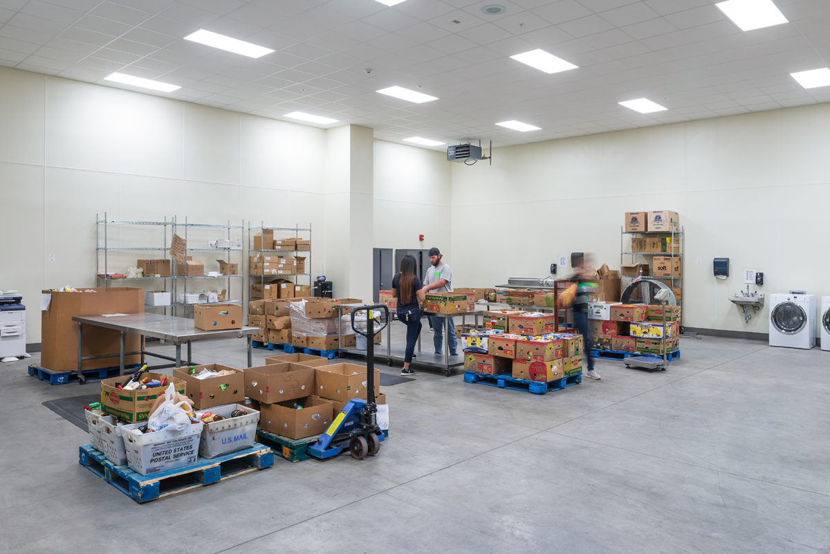 Odessa Facility Processing Room – West Texas Food Bank